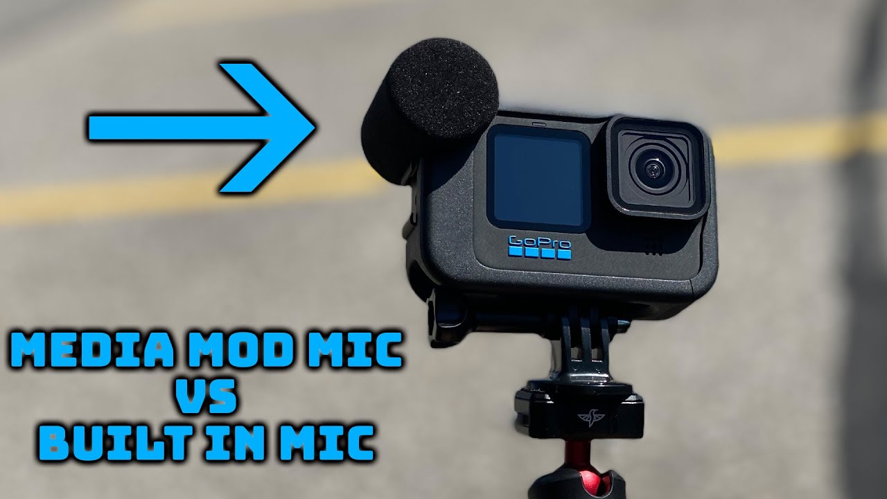 GoPro 10 Media Mod Mic vs Built In Mic (shocking difference) - YouTube