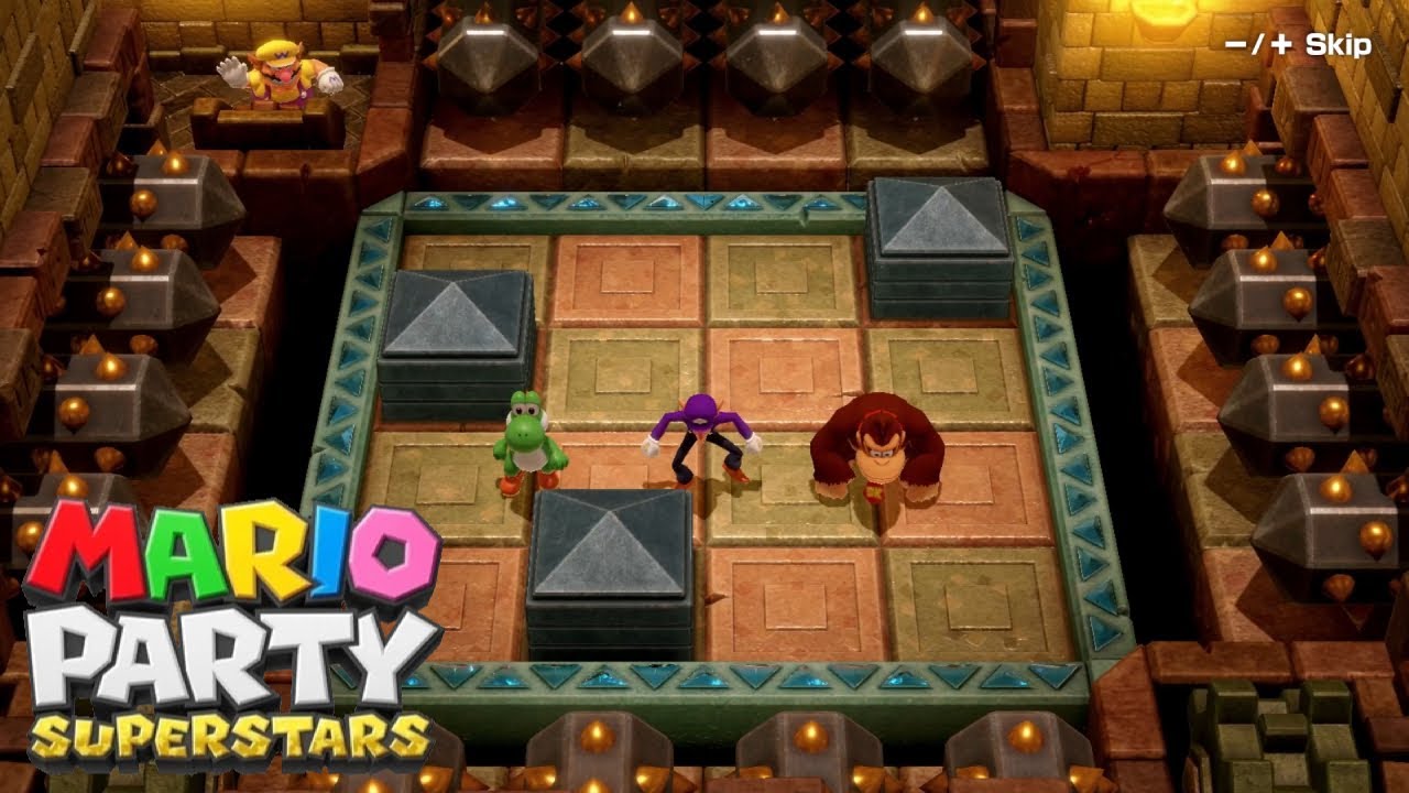 Mario Party Superstars Skewer Scurry Minigames Gameplay - YouTube