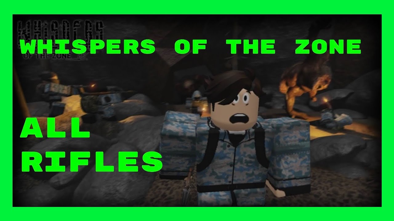 Roblox Whispers of the Zone RP all Assault Rifles (Gamepass included ...
