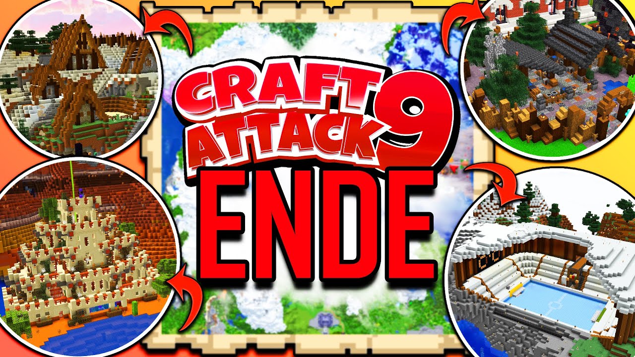 Das ENDE von Craft Attack 9 - KOMPLETTE BASETOUR 🔨 Craft Attack 9 #031 ...