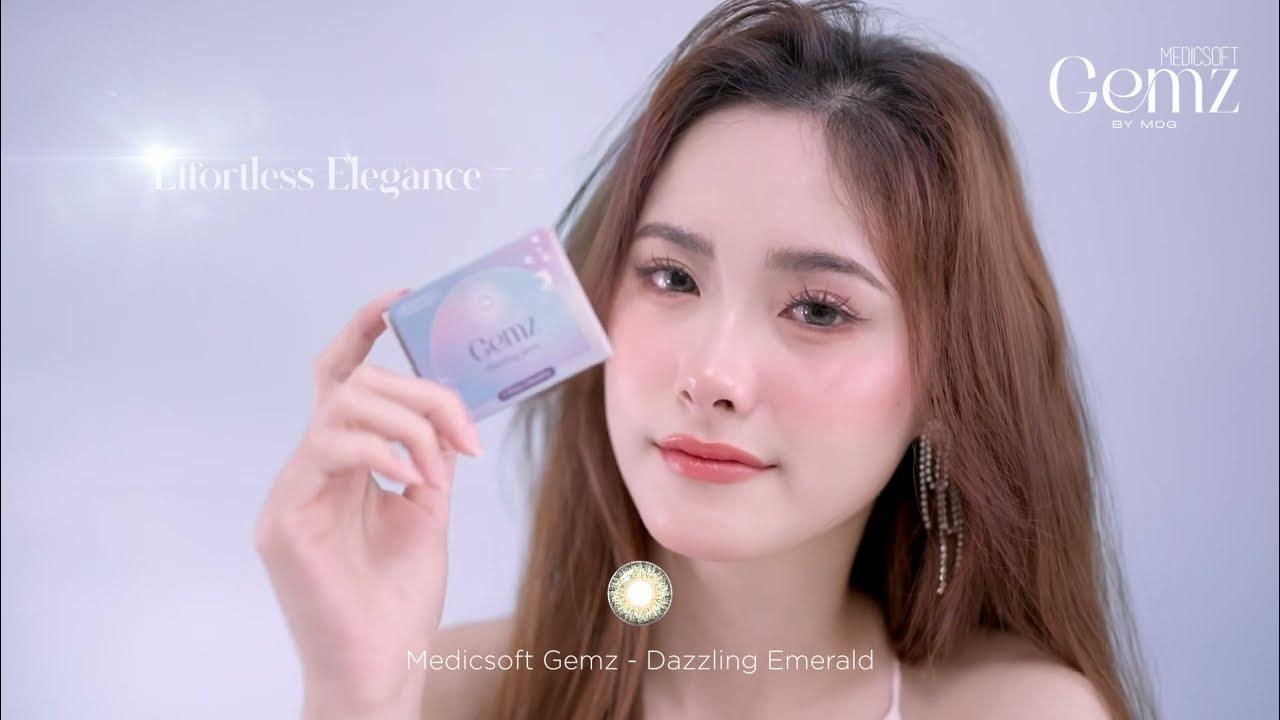 Medicsoft Gemz Colour Lens By MOG - YouTube