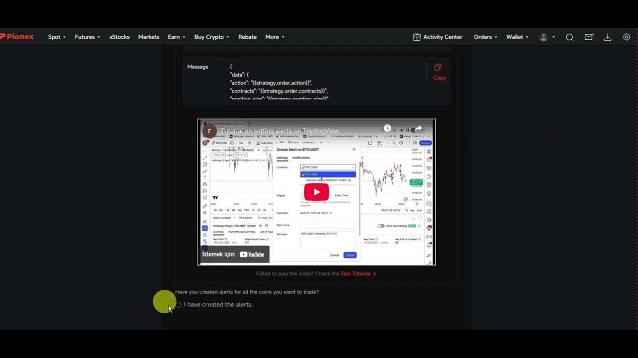 Binance webhook Trading Bot GUI - YouTube