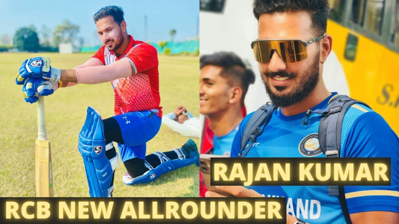Rajan Kumar | Bowling | Batting | RCB Player | RCB Allrounder - YouTube