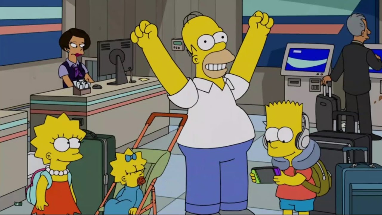 "Los Simpson Irán A..." 36x08 (2024) - YouTube