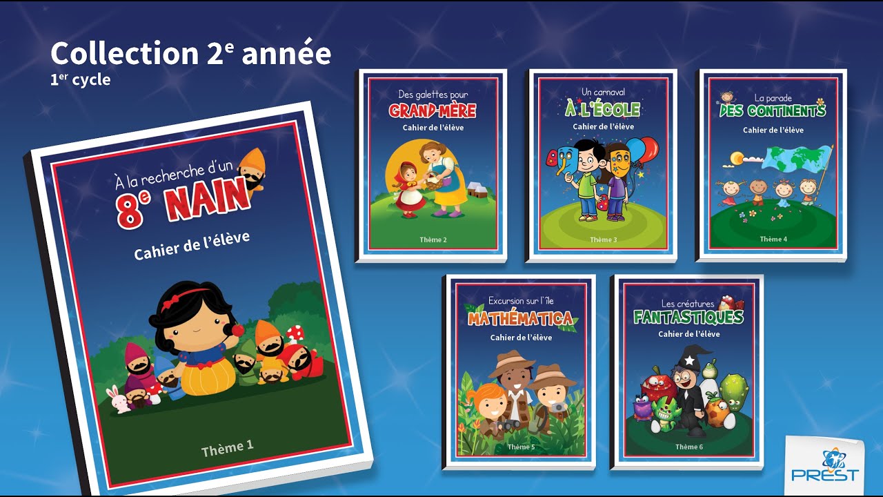 PREST-Math Collection 2e année - YouTube