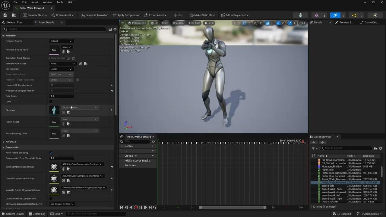 Fixing Glitching Animations from Mixamo for Unreal Engine 5 - YouTube