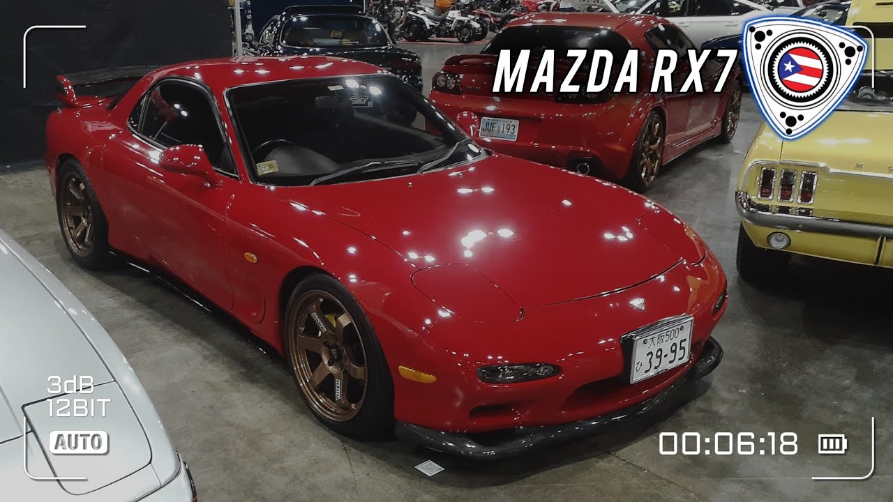 Mazda RX7 Japones en Tuner Evolution Puerto Rico 2024 - YouTube