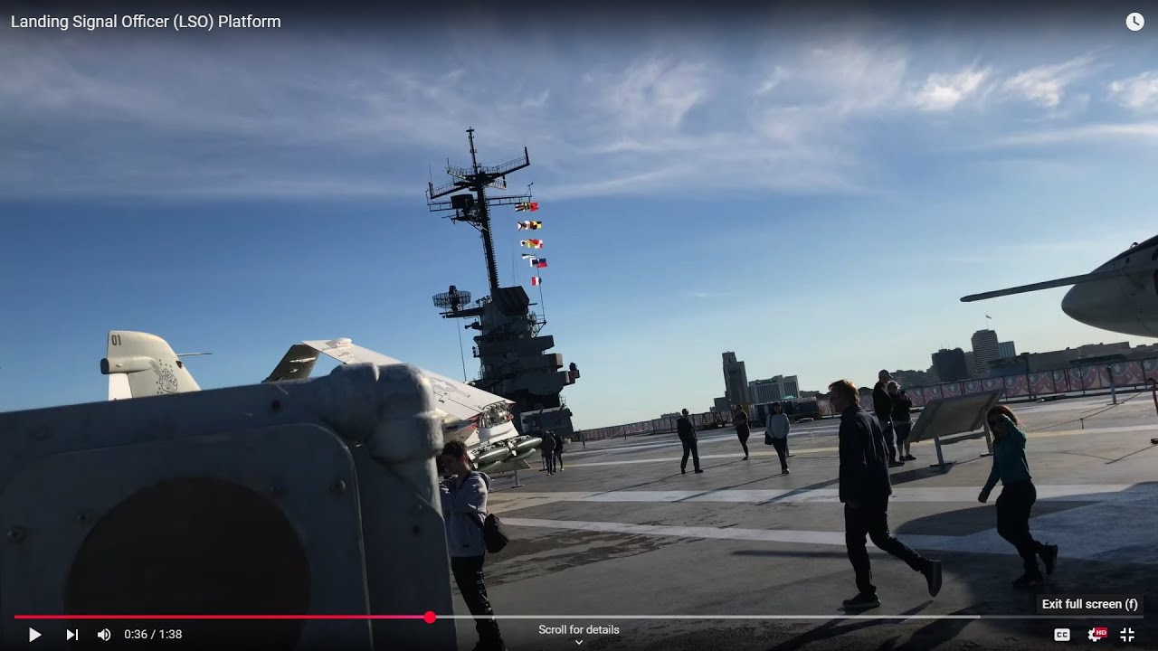 Landing Signal Officer (LSO) Platform - YouTube