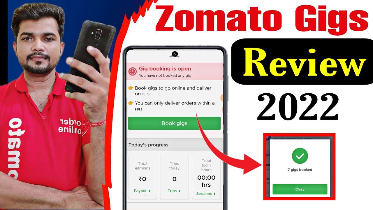 Zomato Gigs Review in Hindi || Zomato gig card earning || Zomato ...
