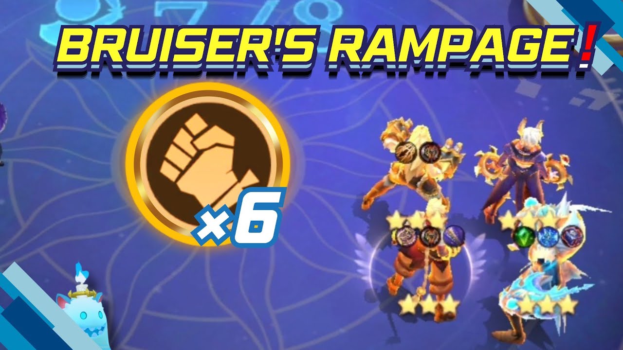 BRUISER'S RAMPAGE USING THARZ SKILL 3 | MAGIC CHESS BEST SYNERGY 2025 ...