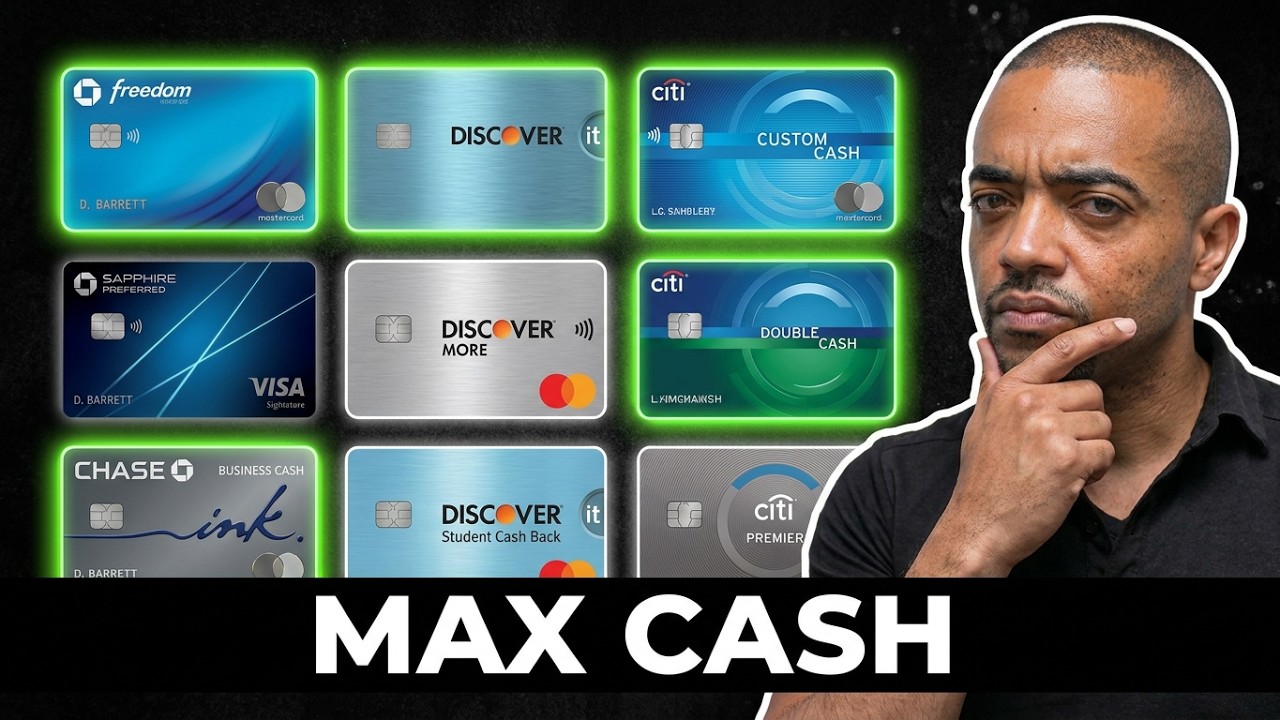 The Best Cash Back Card Setup - Mr. 5x All The Things! - YouTube