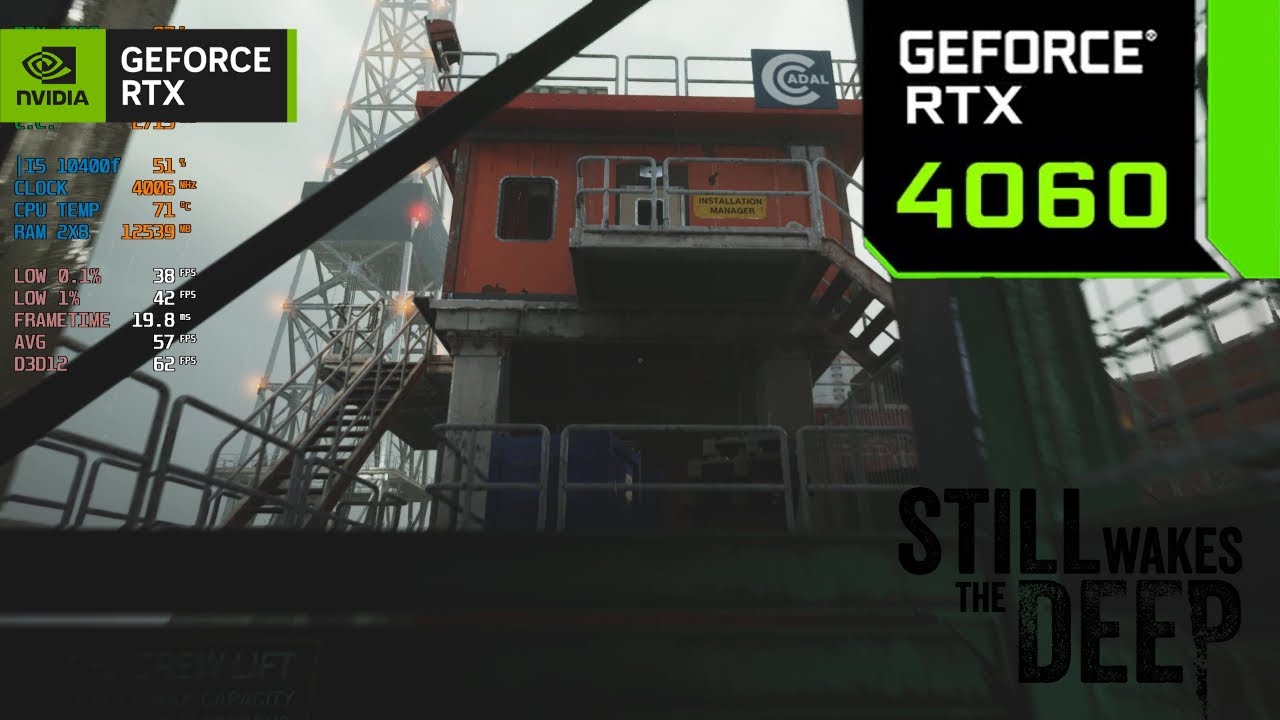 Still Wakes the Deep : RTX 4060 8GB ( High Settings Gameplay Benchmark ...