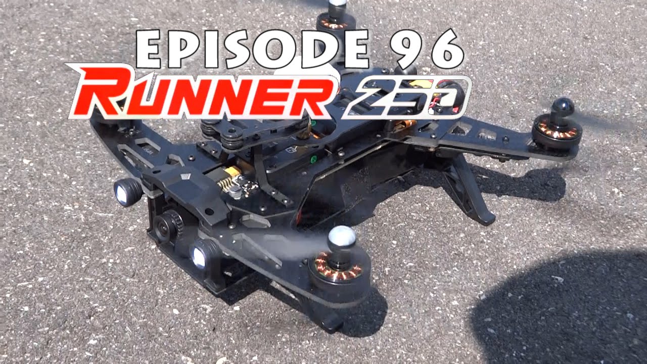 Walkera Runner 250 vs x350 Pro the race comparison - YouTube