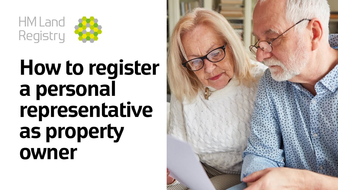 How to register a personal representative as property owner - YouTube
