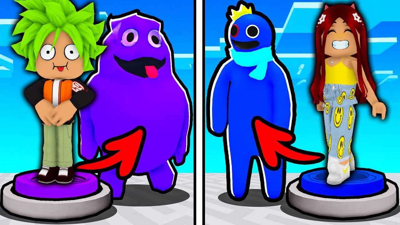 ZMIENIAMY SIĘ w MORPHY aby PRZEJŚĆ LEVEL | Roblox Teamwork Puzzles ...