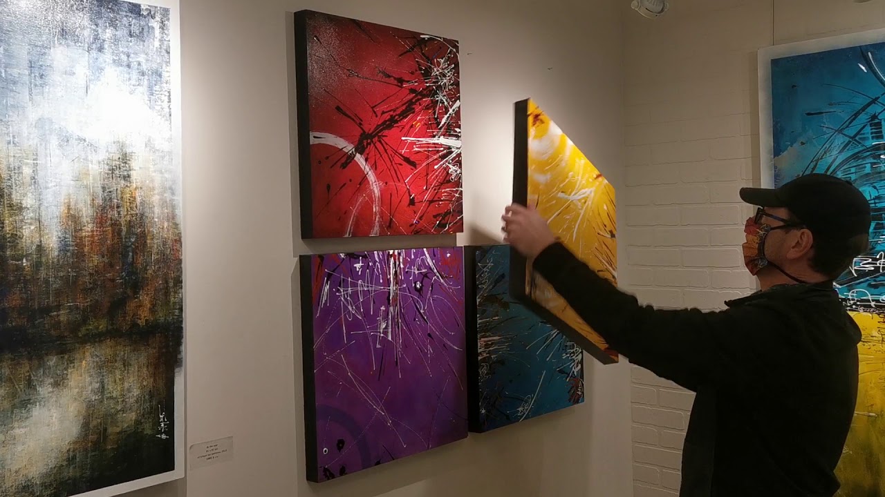 Tableau de François Haguier - Presentation peinture abstraite ...