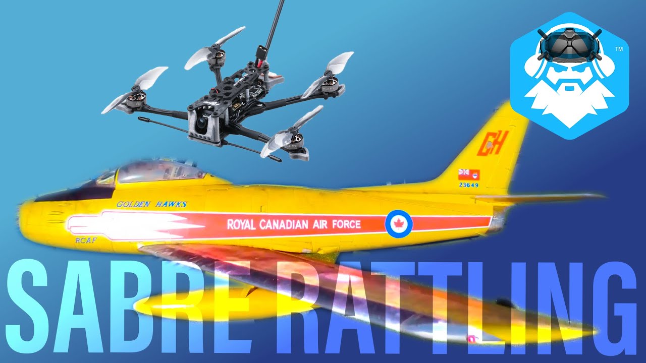 SABRE RATTLING FPV - Cinematic Freestyle Drone Flight around the river ...