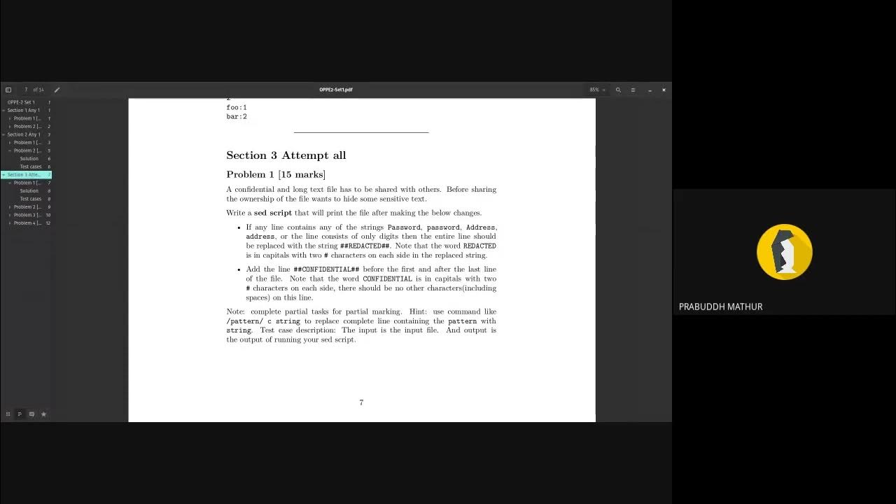 System Commands Mentor Revision Session 3 for OPPE2 - YouTube