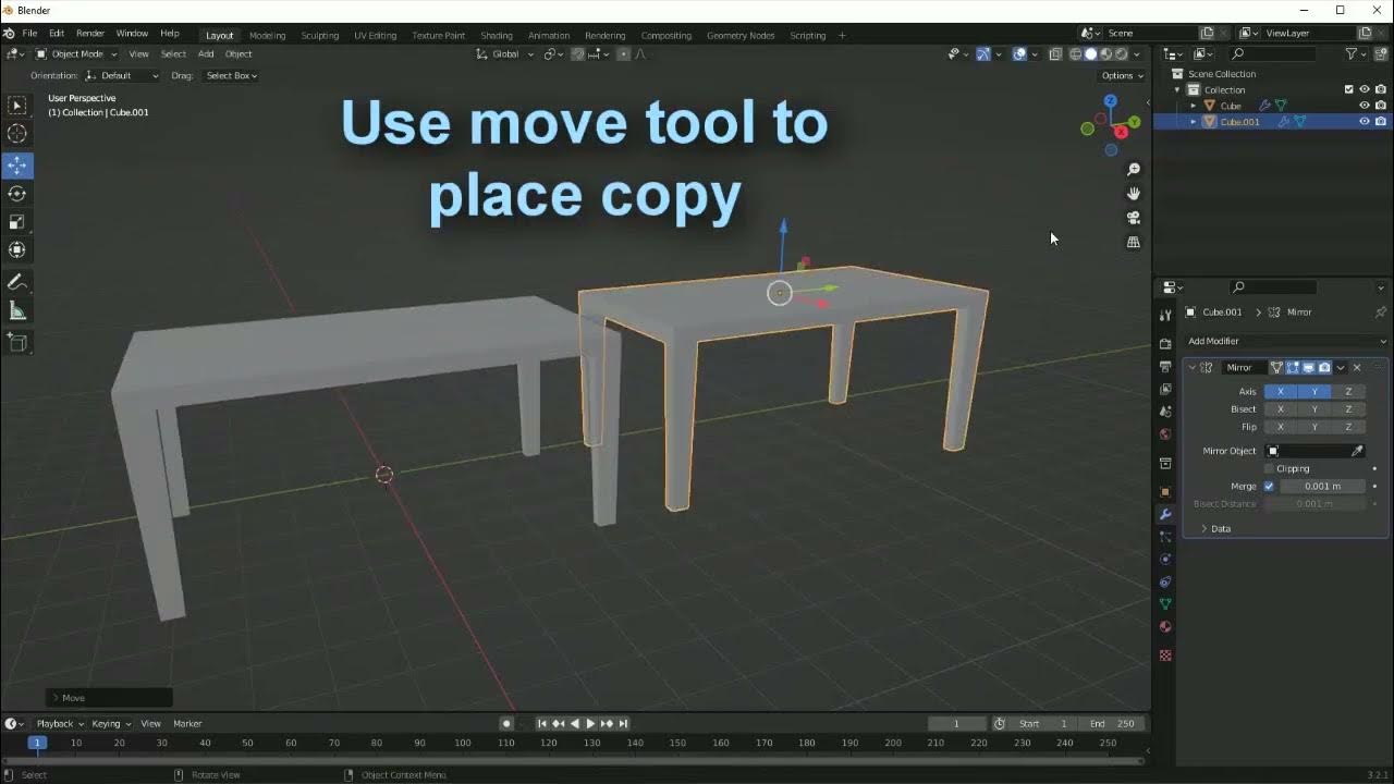 Blender copy and paste - YouTube
