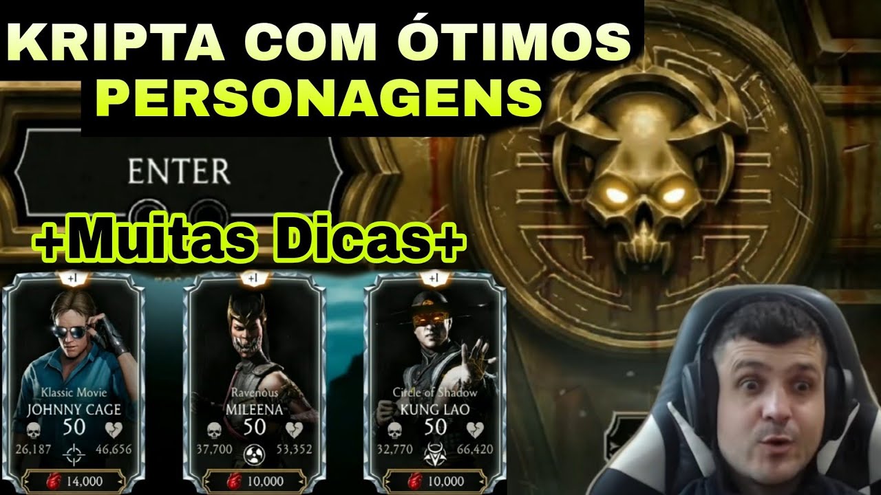 A Kripta Atualizou Com Ótimos Personagens MAS Equipamentos Não Tão bons ...