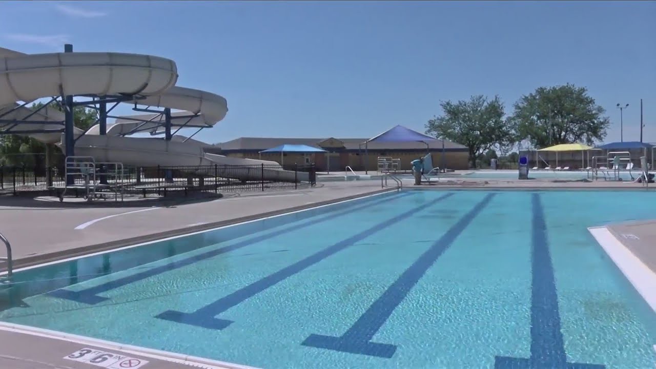 Riverside pool nears opening - YouTube
