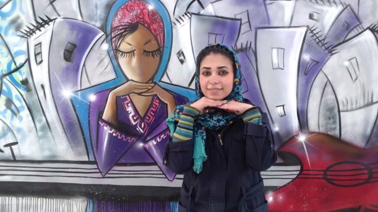 Art History: Afghan "Street Artist" Shamsia Hassani - YouTube