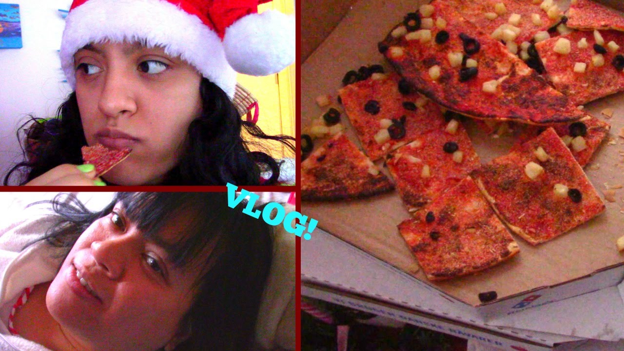 Ugly & destroyed Pizza from Domino's VLOG - YouTube