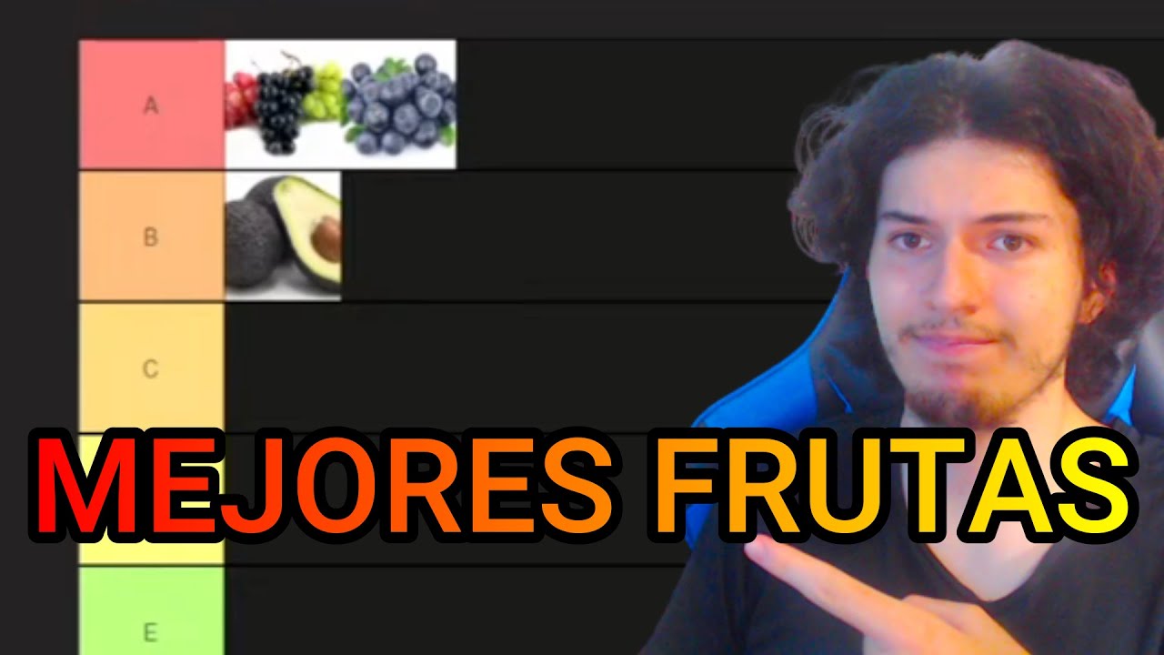 Ranking de las mejores FRUTAS - YouTube