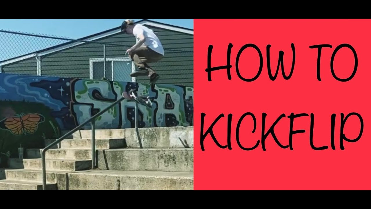 How to Kickflip for Skateboarding Beginners - YouTube