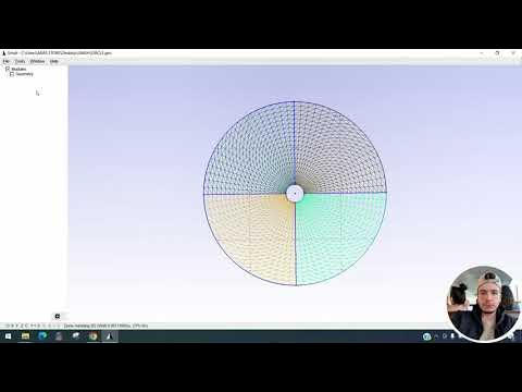 GMSH MESH GENERATOR INTRODUCTION EX1 TUTORIAL2 - YouTube