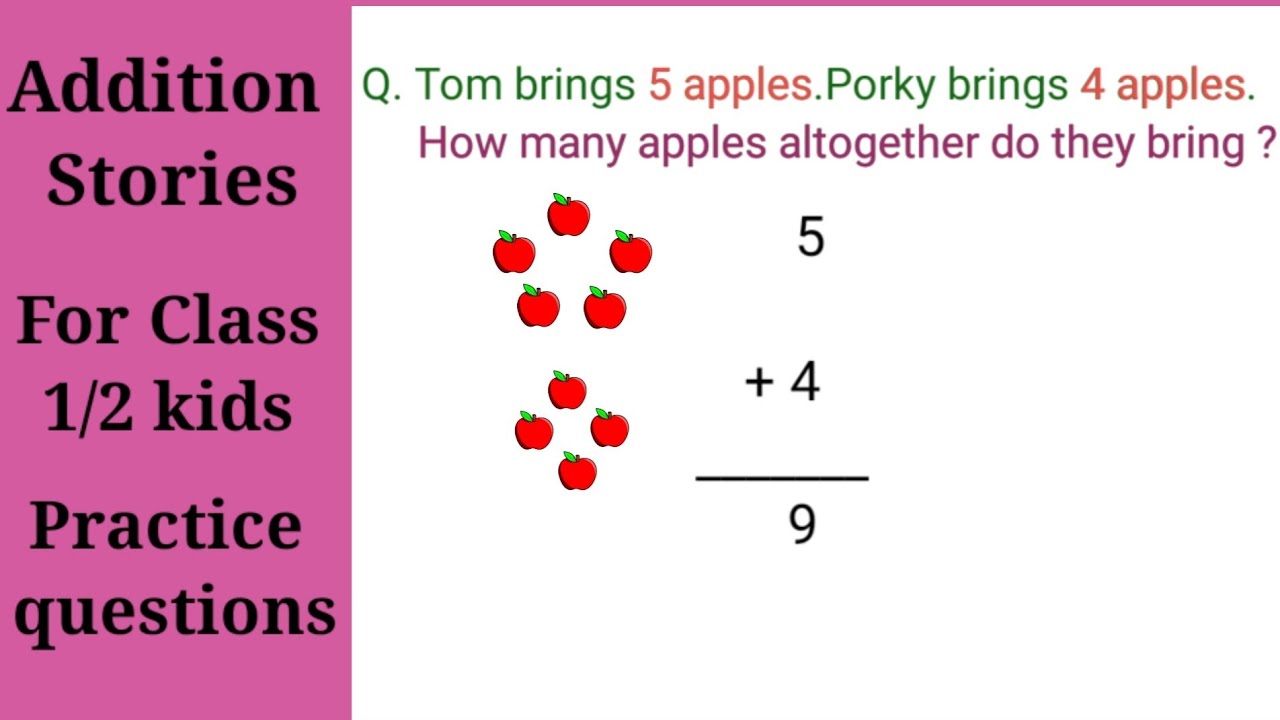 Addition Stories For Grade 1 YouTube addition-stories-for-grade-1-youtube