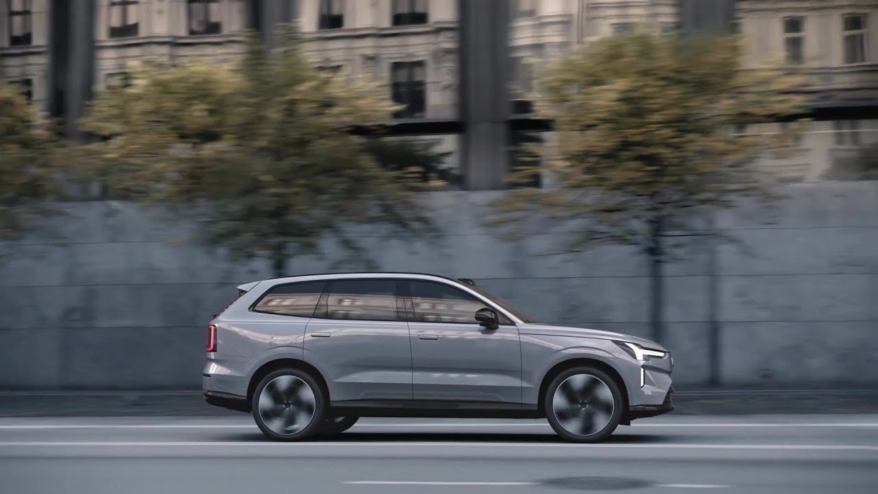 The new Volvo EX90 Driving Video - YouTube