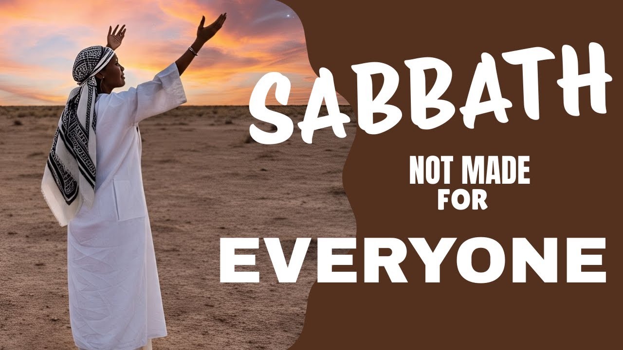 What God Reveal about the Sabbath and His Chosen| The Israelites # ...
