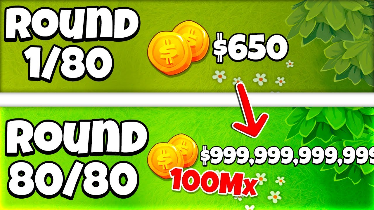 Every 10 rounds CASH is multiplied by 10! (BTD 6) - YouTube