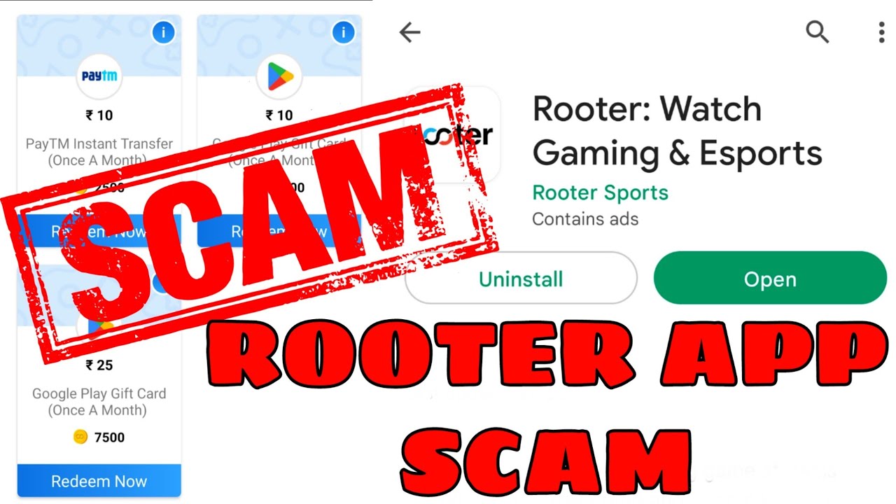 Rooter App Scam 😡 Play Store Redeem Code Pending | Coupon Out Of Stock | No More Bgmi Uc ...