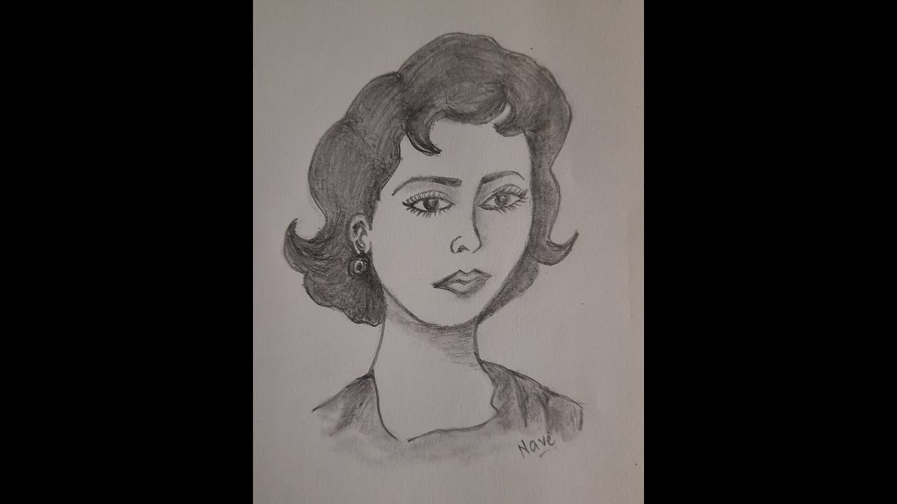 Elizabeth Taylor | Easy Pencil Drawing | Celebrity Art Portrait ...