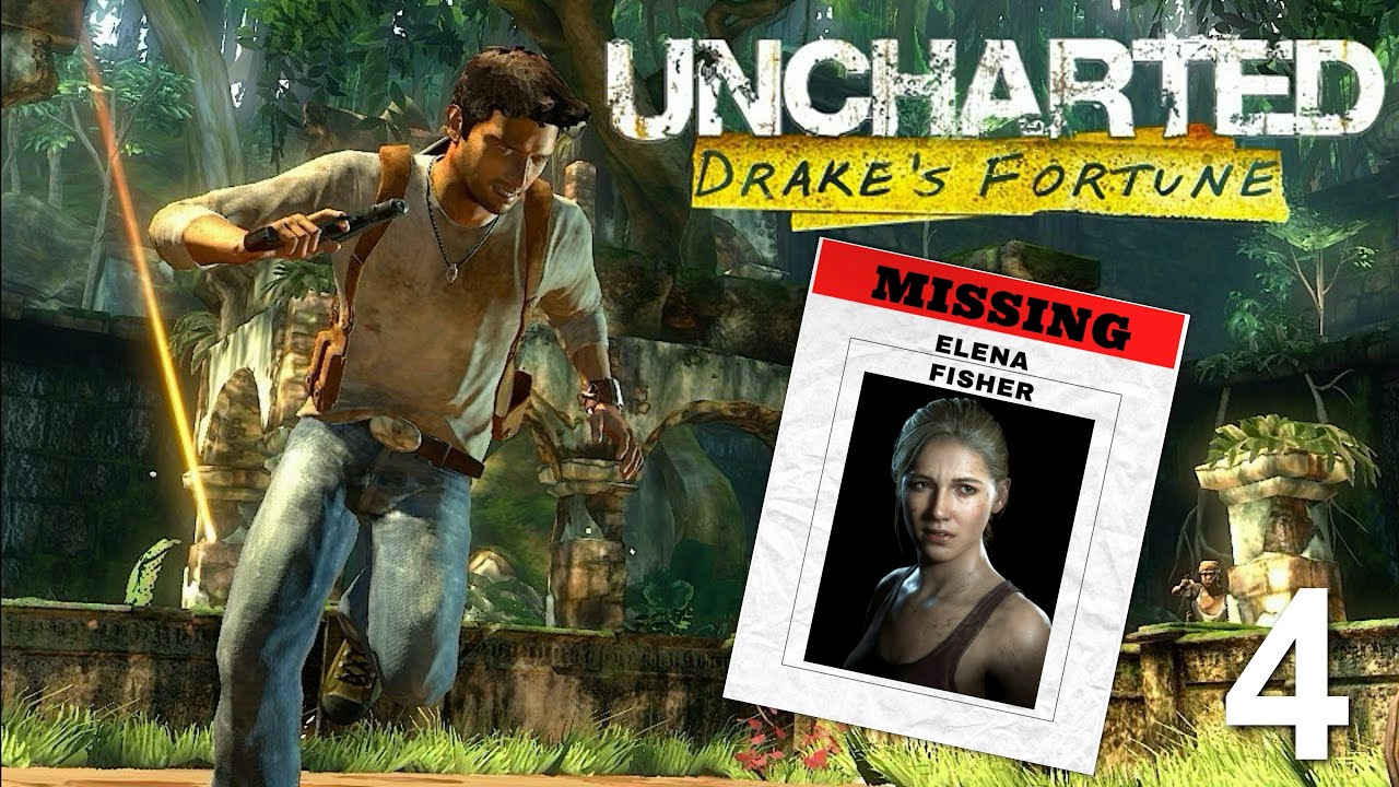 FINDING ELENA - Uncharted Drake’s Fortune Pt 4 - YouTube
