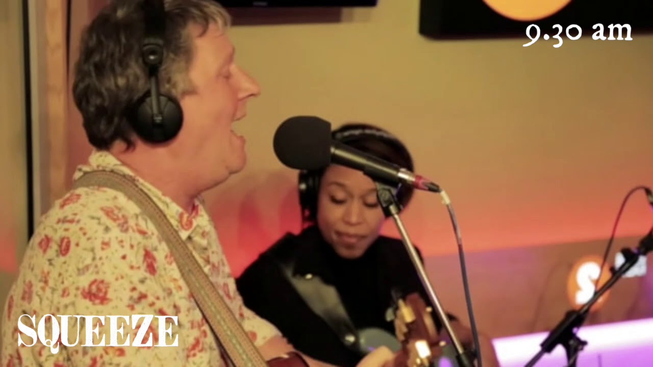 SQUEEZE ON CHRIS EVANS SHOW RADIO 2 2018 - YouTube