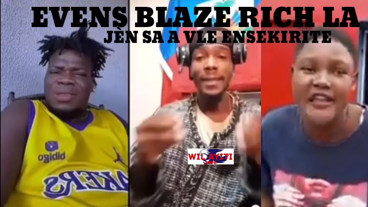 EVENS KOMEDYEN BLAZE RICH RICH NET KATFWA SETSAN KONBYEN LI BAY TI DAM ...
