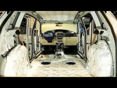 Full soundproofing car. Vibration isolation and noise reduction. - YouTube