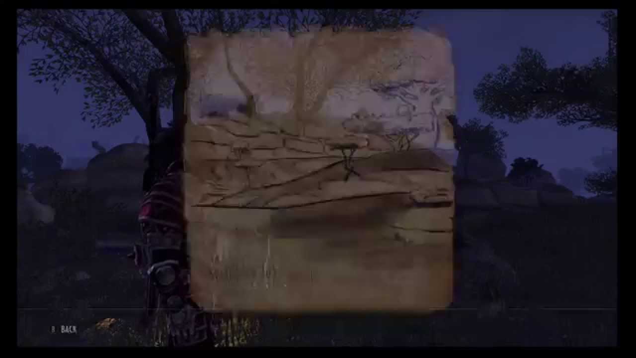 The Elder Scrolls Online: Reaper's March Treasure Map 4 Location - YouTube