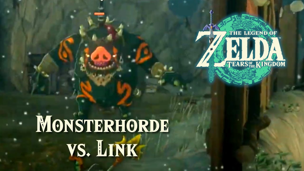 Monsterhorde vs. Link - The Legend Of Zelda: Tears Of The Kingdom [13 ...