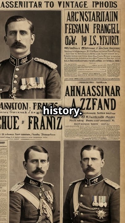 The Spark of WWI: Archduke's Assassination 🔥🌍 #uplifthistory #history # ...