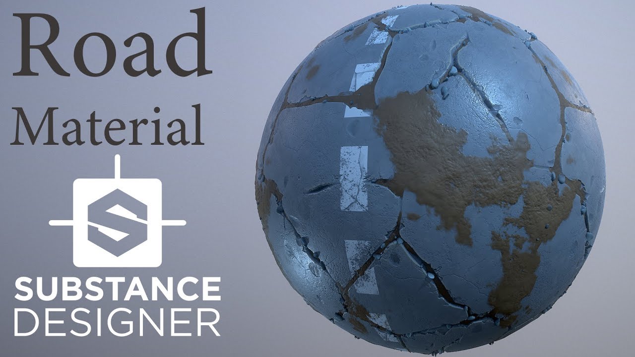 Substance Designer - Road Material - YouTube