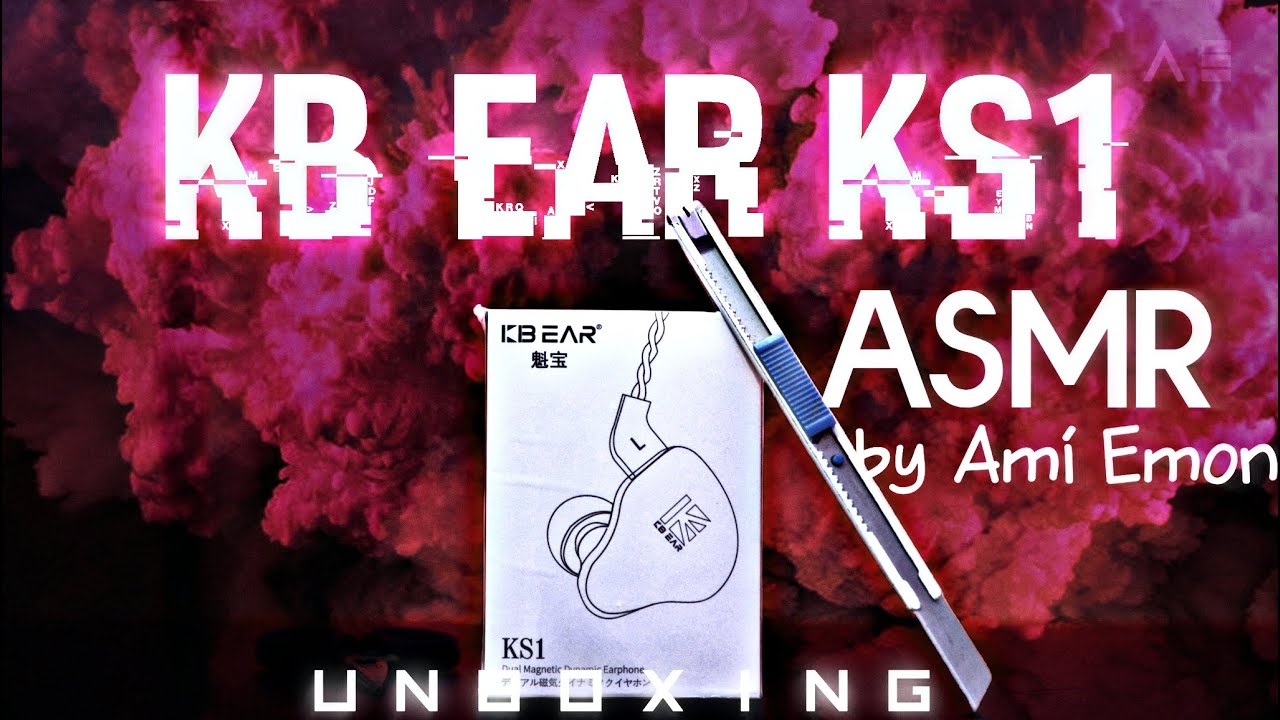 KB EAR KS1 IEM ASMR unboxing.... Ami Emon😍🔥🔥😍 - YouTube