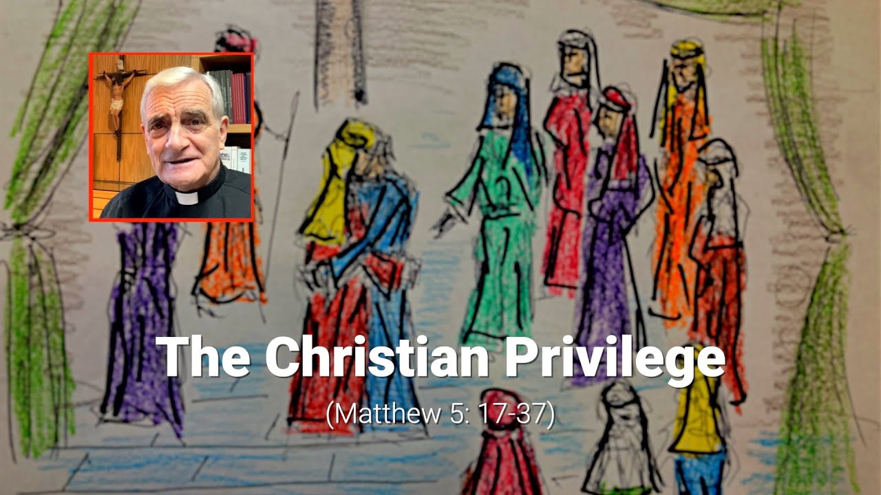The Christian Privilege (Matthew 5: 17-37) - YouTube