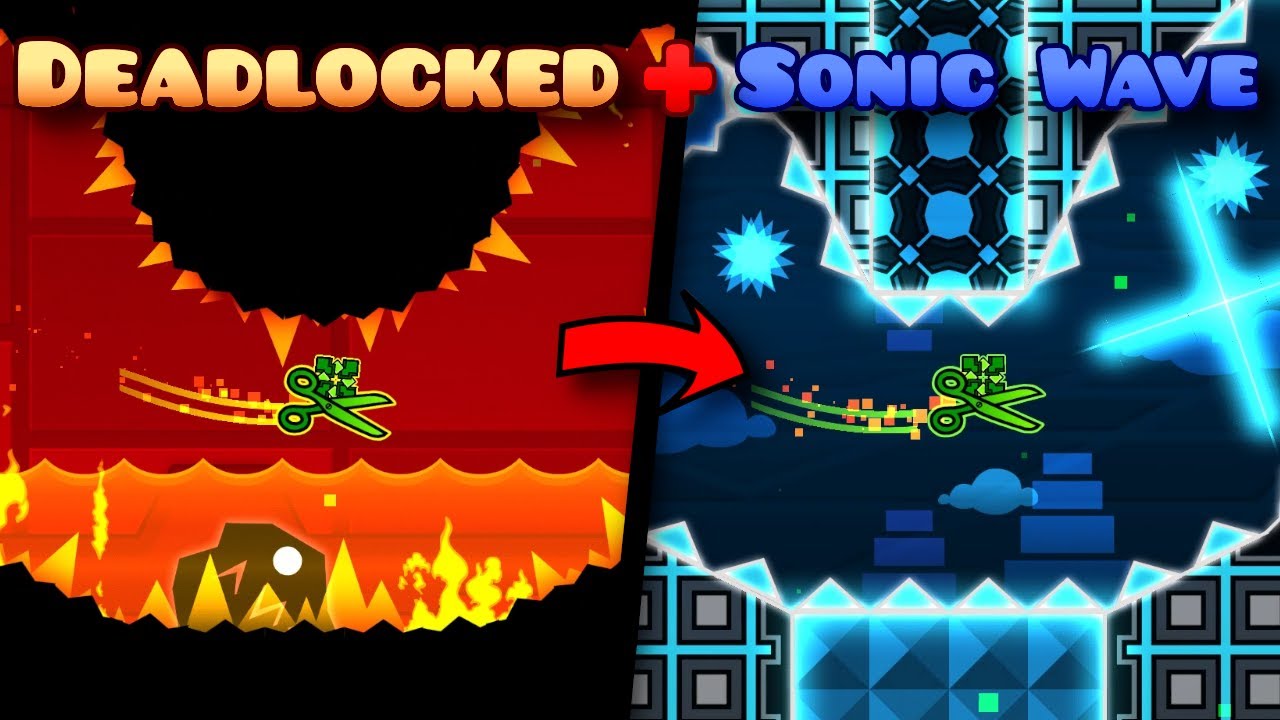 Deadlocked but it's Sonic Wave | Geometry Dash - YouTube