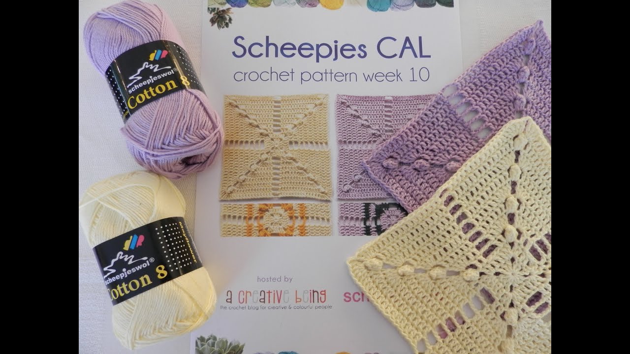 Week 10 Scheepjes CAL 2014 - Nederlands / Dutch - YouTube