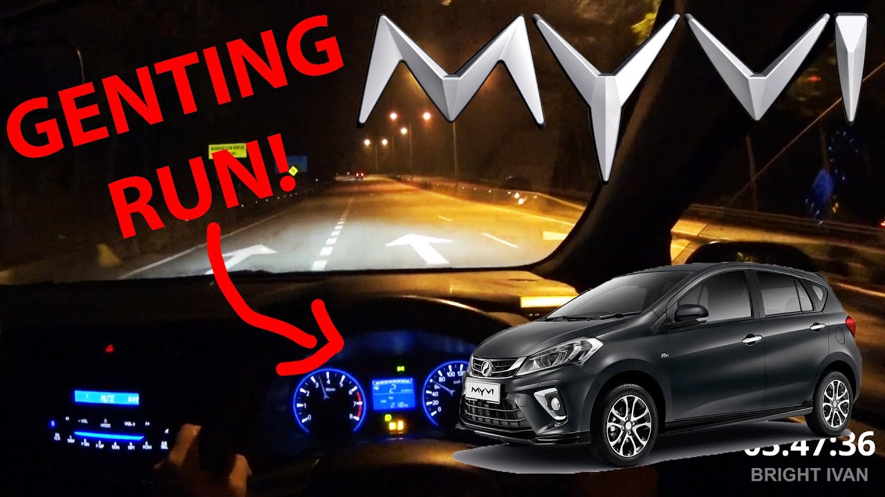 Malaysia's National Supercar?? 2017 Perodua Myvi POV Drive on Mountain ...