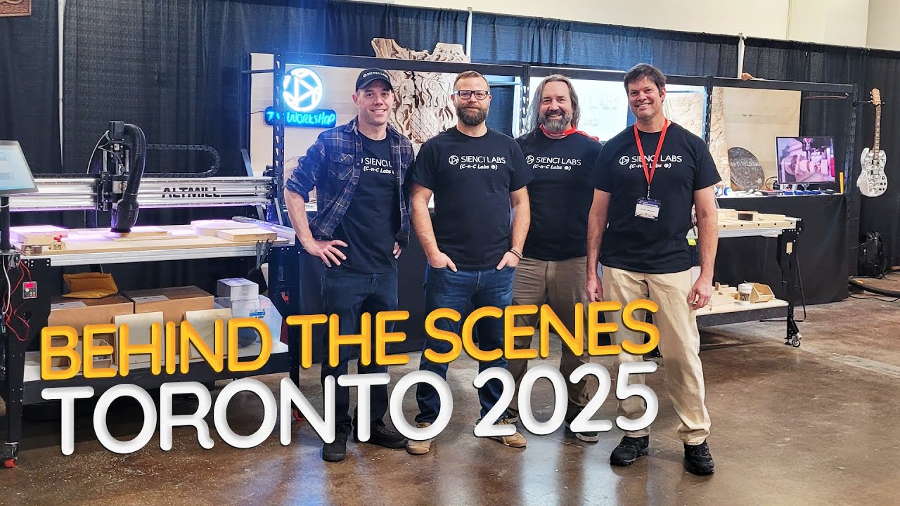 Behind the Scenes at the 2025 Toronto Woodworking Show: AltMill MK2 ...